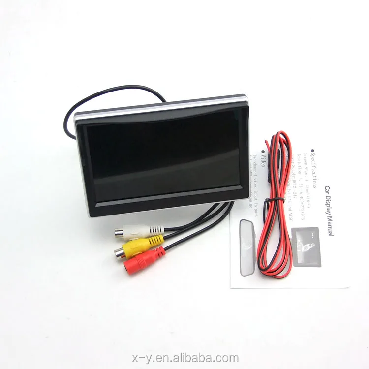 Digital Tft Lcd Rear/front View Stand Monitor Car Dashboard Monitor Car ...