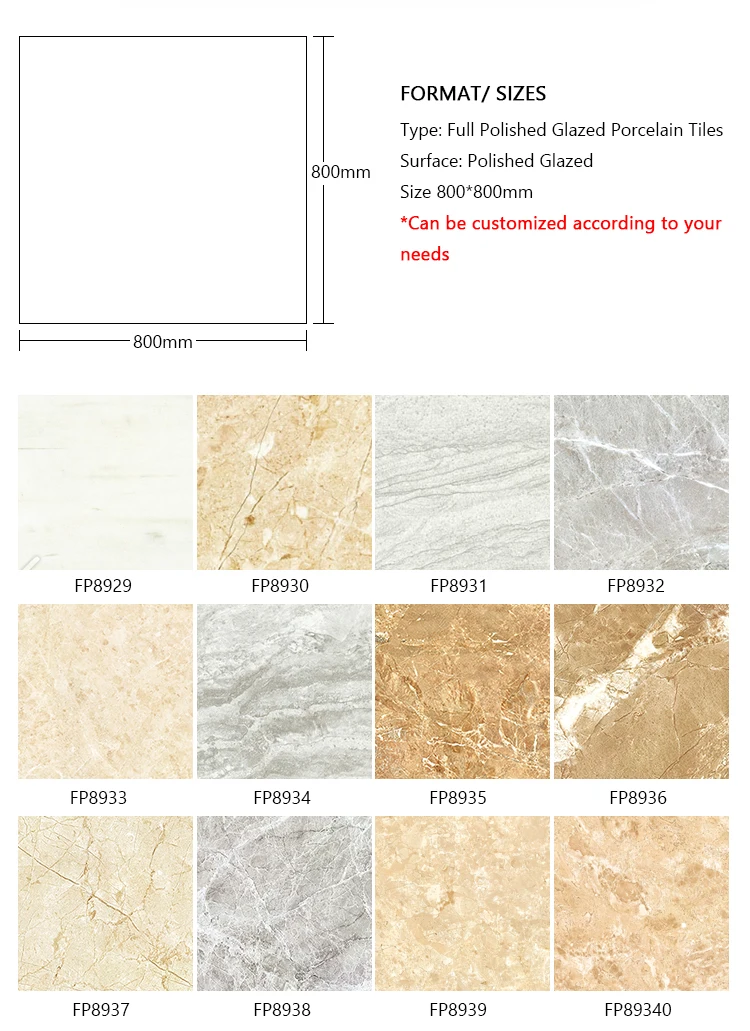 Nigeria Hotel Interior Porcelain Floor Tile 32x32 Inch Full Polished ...