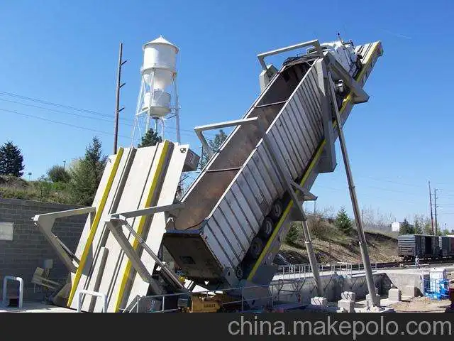 Hydraulic Container Tilter Truck Tilter Material Discharger Platform ...