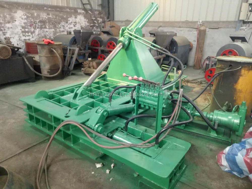 Scrap Metal Chip Compactor Compressor Baling Press Machine - Buy Scrap ...