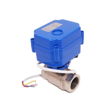 2-way 3-6v Battery Operated Water Valve Ball Valve For Water Automatic ...