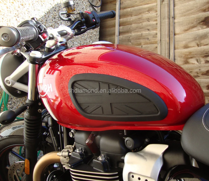 Triumph Bonneville Bobber Fuel Tank Knee Rubber/gas Petrol Tank ...