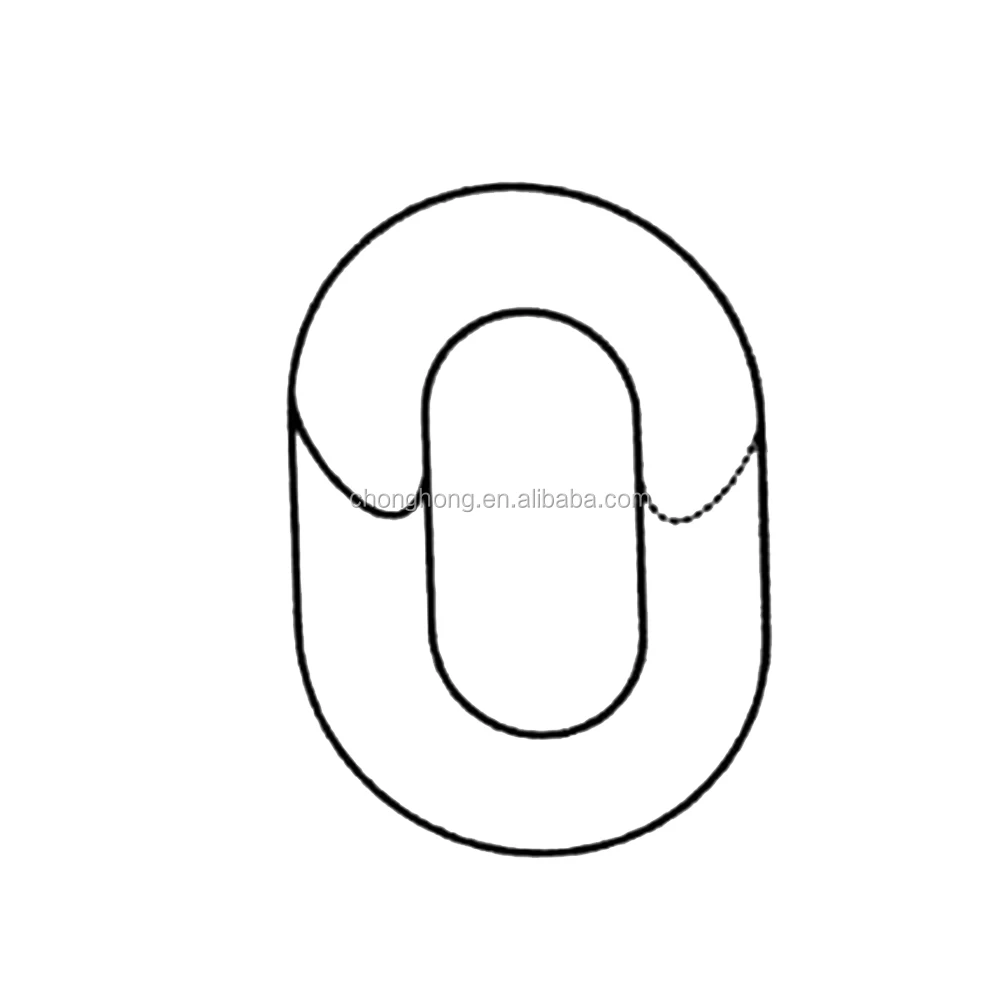 Stainless Steel Chain Repair Lap Link - Durable & Versatile