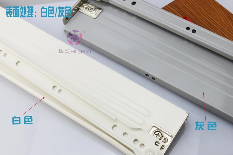 Hettich Type Heavy Duty Side Mounted Kitchen Cabient Drawer Slides ...