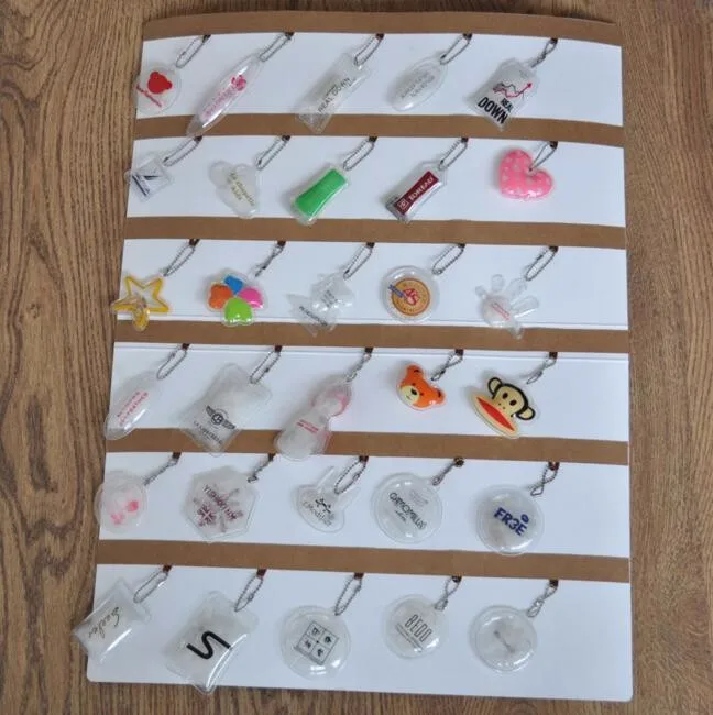 Inflatable Hang Tag With Down Feather Custom Logo Label Eider Down ...