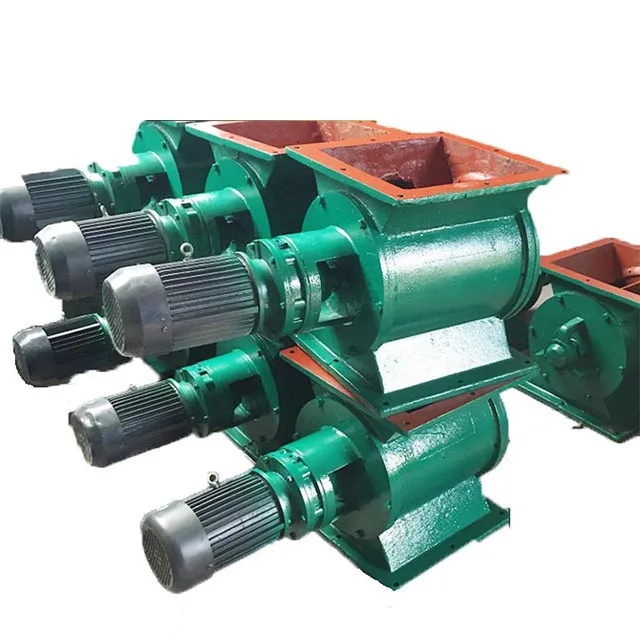 Cement Factory Rotary Vane Feeder Rotary Valve Airlock - Buy Rotary ...