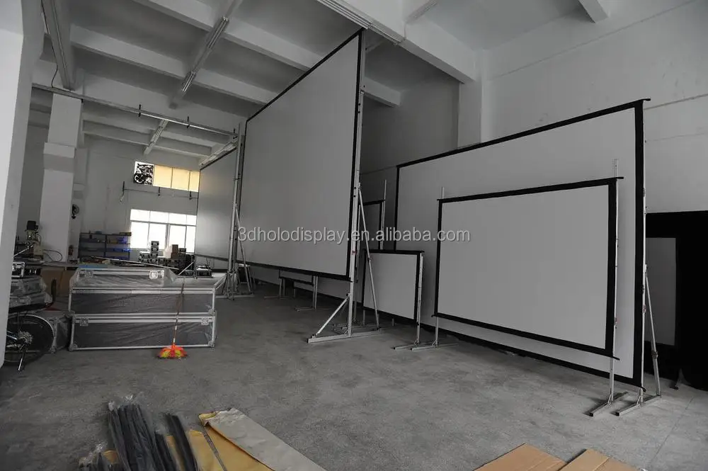 4x3 Meter Large Size Outdoor Fast Folding Projector Screen Foldable ...