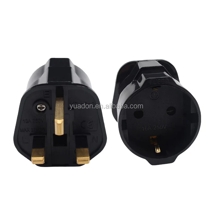 Malaysia/singapore Plug Adapter - UK 3-Pin Fused Power Plug