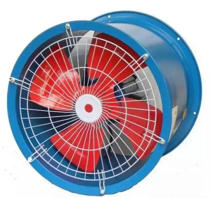 High-speed Industrial Axial Flow Fan - Brushless Metal Impeller