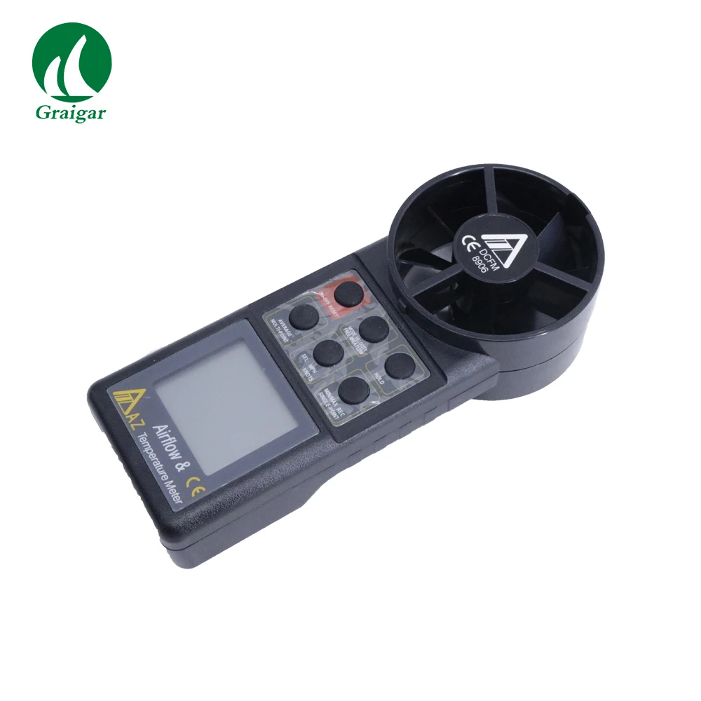 Az8906 Digital Anemometer Air Temperature Meter Wind Speed Tester - Buy ...