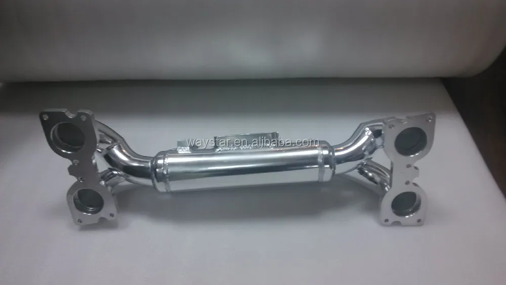 Mirror Polished Aluminum Intake Manifold For Subaru Wrx Air Intake ...
