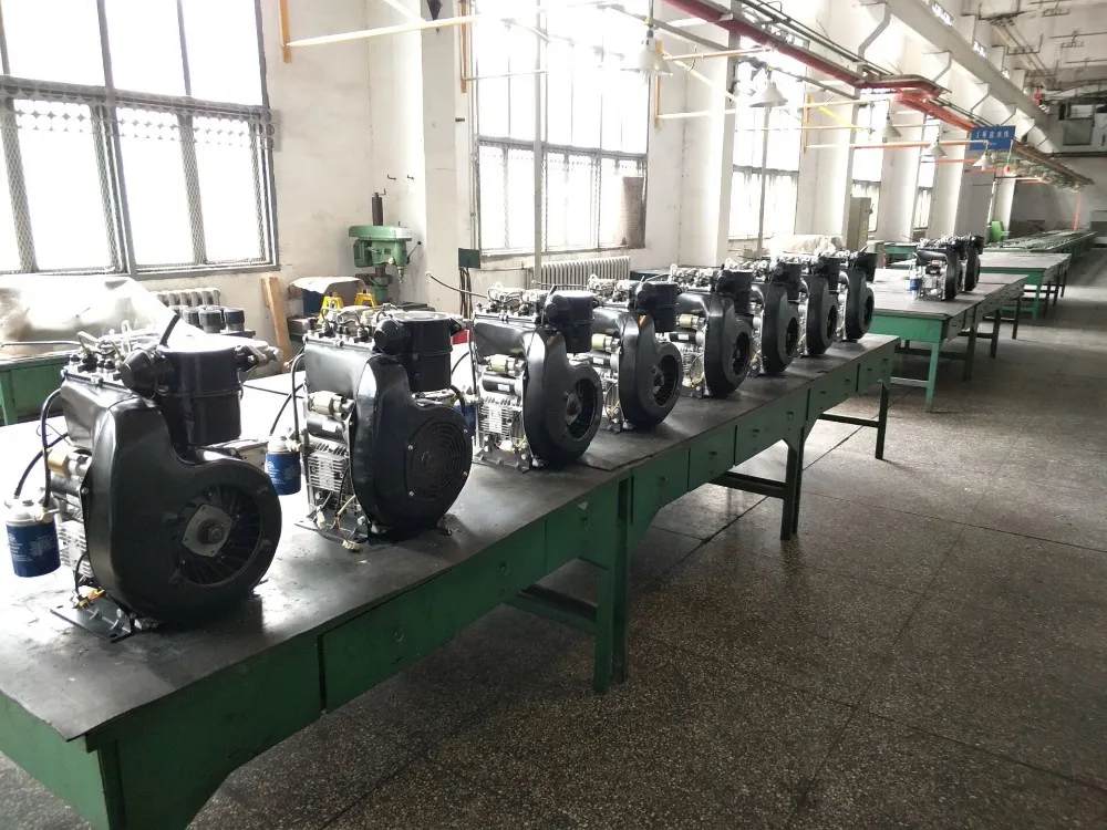 HF-A20 Air-Cooled 2-Cylinder Diesel Engine for Construction