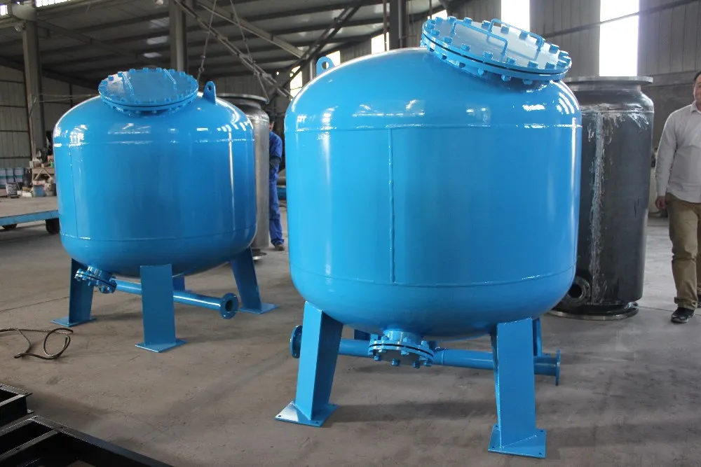 60m3/h Automatic Backwash Bypass Sand Filter for Water Treatment