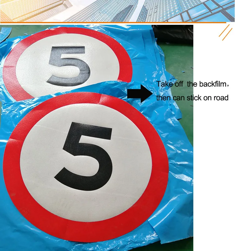 Top Popular Road Safety Temporary Reflective Tape /material for Road ...