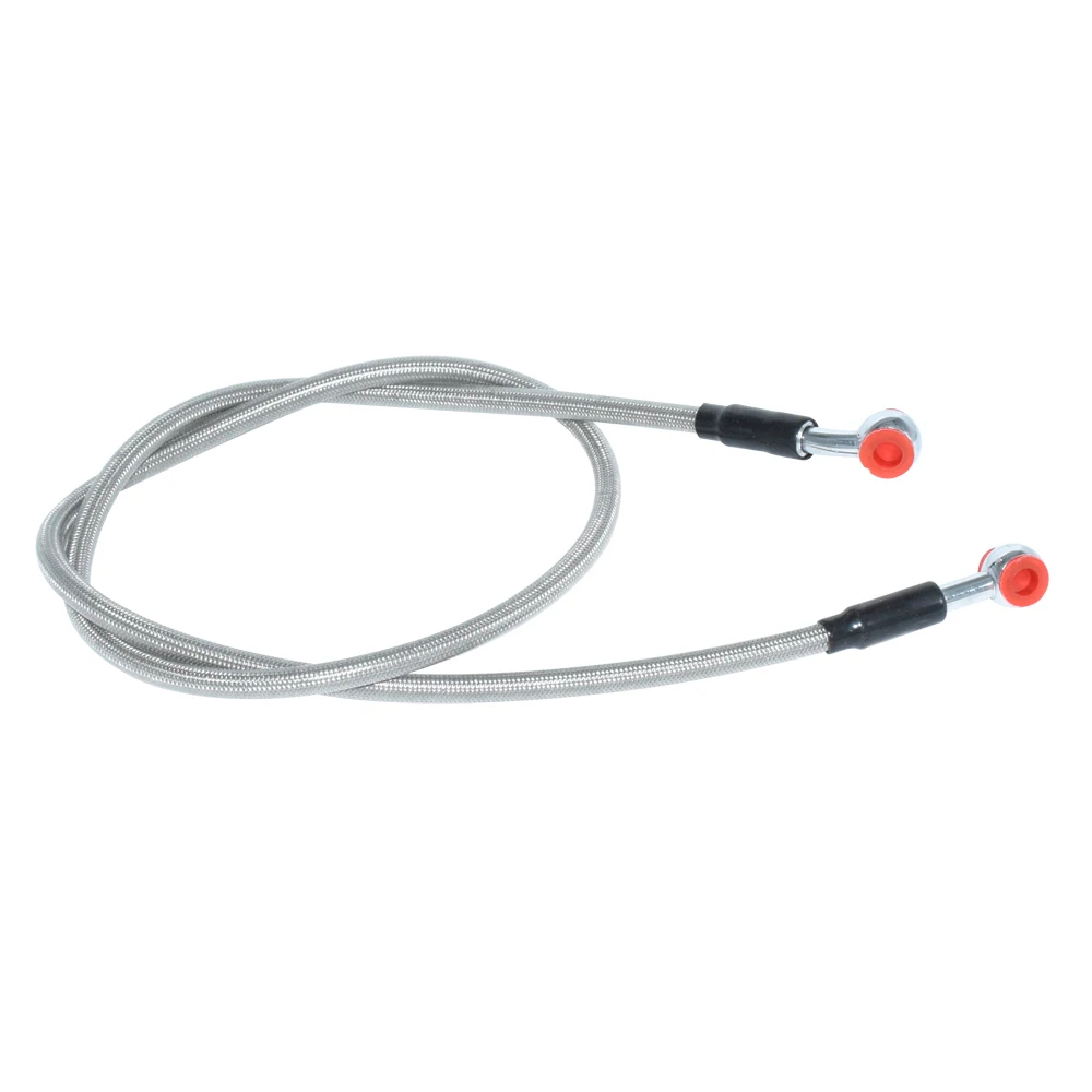 90cm Universal Motorcycle Brake Oil Hose Line Pipe Hydraulic Reinforced ...