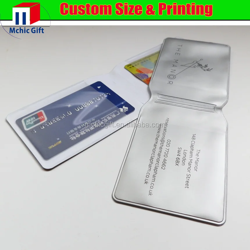 Customized Cheap Plastic Soft Pvc Bank Atm Card Holder/ Bank Atm Card ...