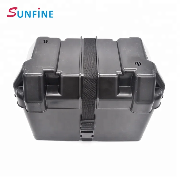 Plastic Portable Battery Box Waterproof 12v Auto Car Outdoor Marine ...