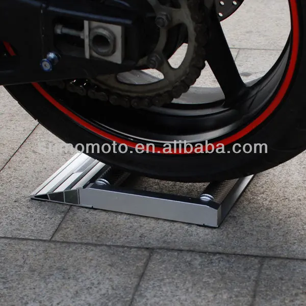 100% Aluminum Made Motorcycle Wheel Roller Spinner Cleaning The Chain ...