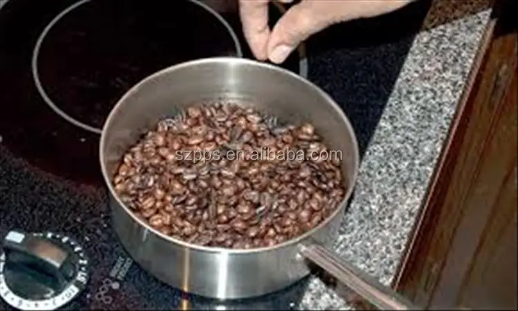 Stainless Steel Coffee Roasting Pan for Ethiopian Ceremony