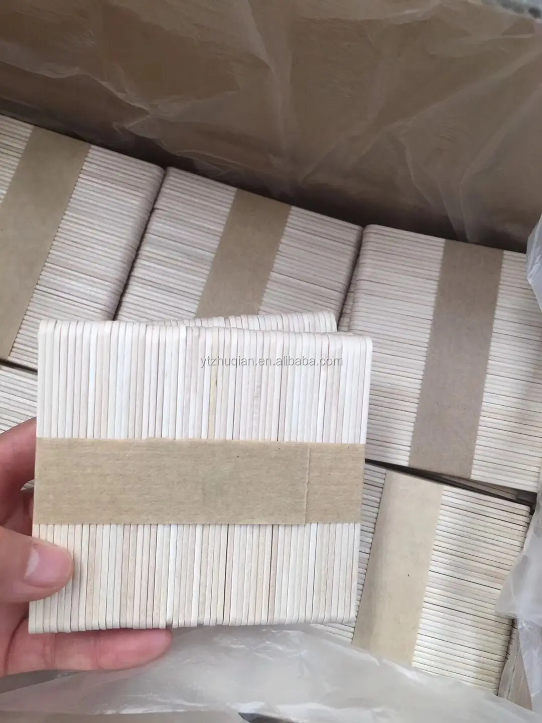 Wooden Magnum Spoon Ice Cream Sticks Lolly Sticks For Ice Cream - Buy ...