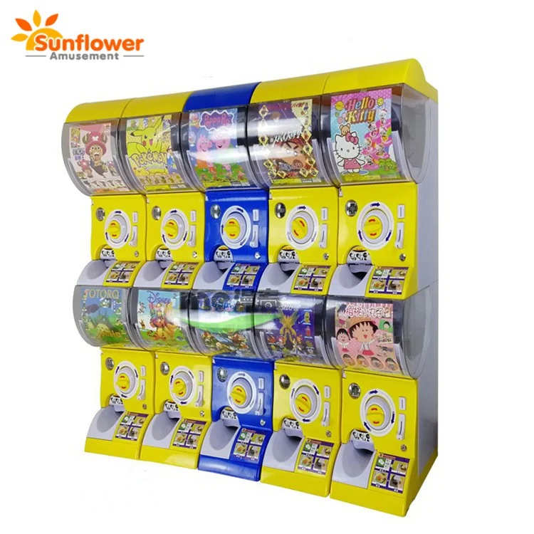 Coin Capsule Dispenser,Gashapon Toy Capsule Vending Machine,Surprise Egg Toy Kids Toys Vending ...