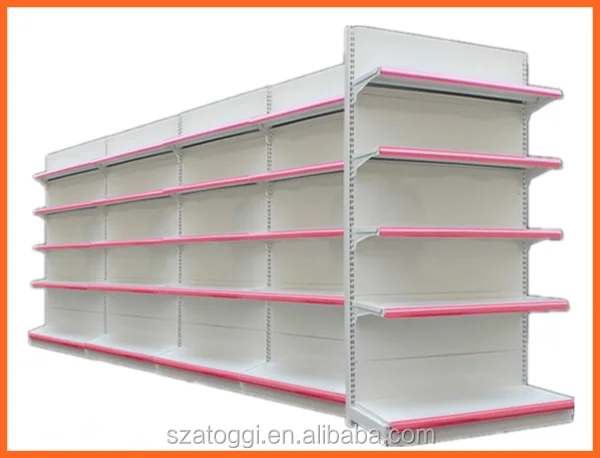 Light Duty Shopping Mall Display Shelf,Grocery Shelf Metal Rack - Buy ...