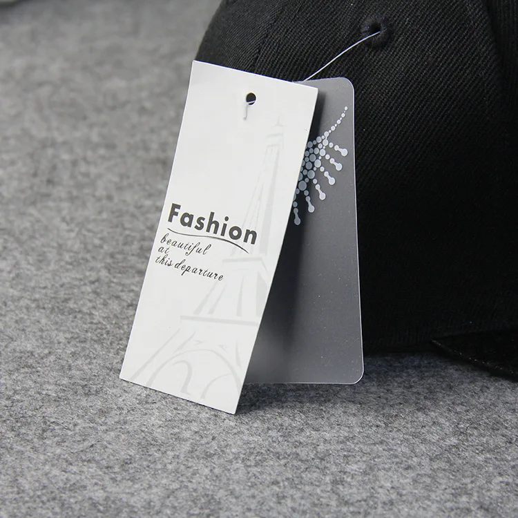 Wholesale Custom Fashional Garment Hang Tag Plastic Pvc White Card ...