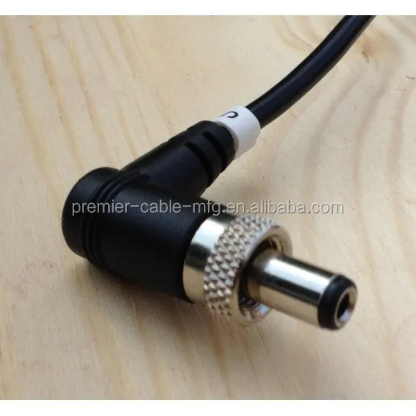 2.1mm Dc Plug With Screw Lock For Power - Buy 2.1mm Dc Plug With Screw ...