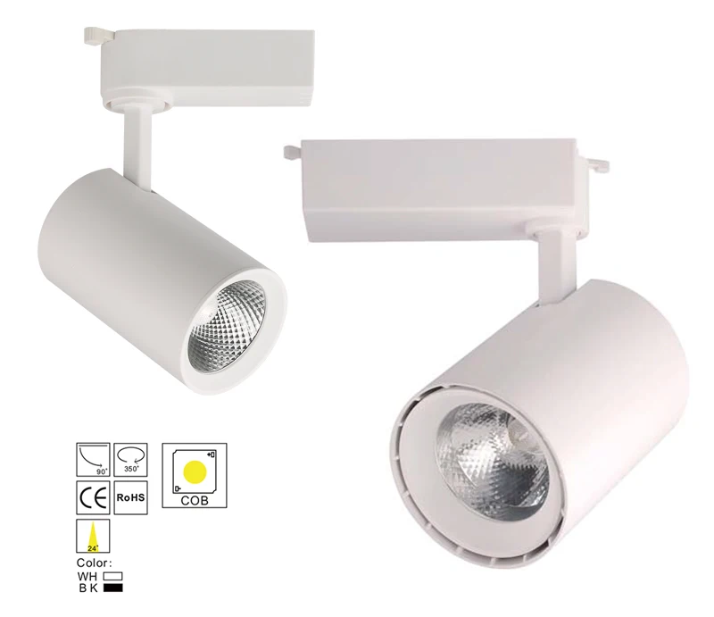 30w Ce Listed Indoor Focus Adjustable Lighting Gallery Led Track Spot ...