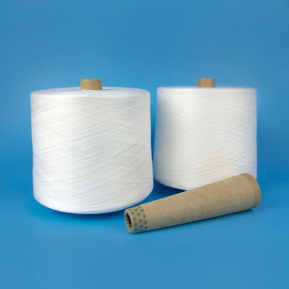 Free Samples 100% Polyester Spun Yarn Sewing Thread - Buy Polyester ...
