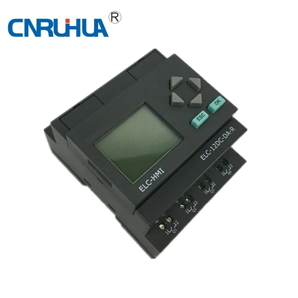 Analog Input 12v Mini Plc Logic Controller With Lcd - Buy Plc Logic ...