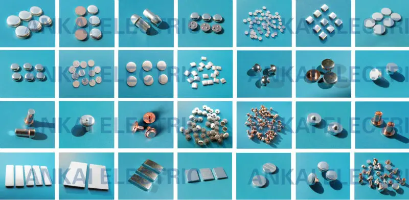 Electric Contacts Kits Brass Electrical Contacts Parts Ca20 Moving Fixed Silver Contacts - Buy ...