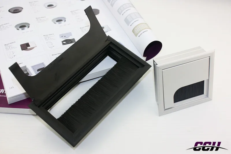 Hot Sell Alibaba Office Table Cable Wire Box,Aluminum Hole Cover Wire ...