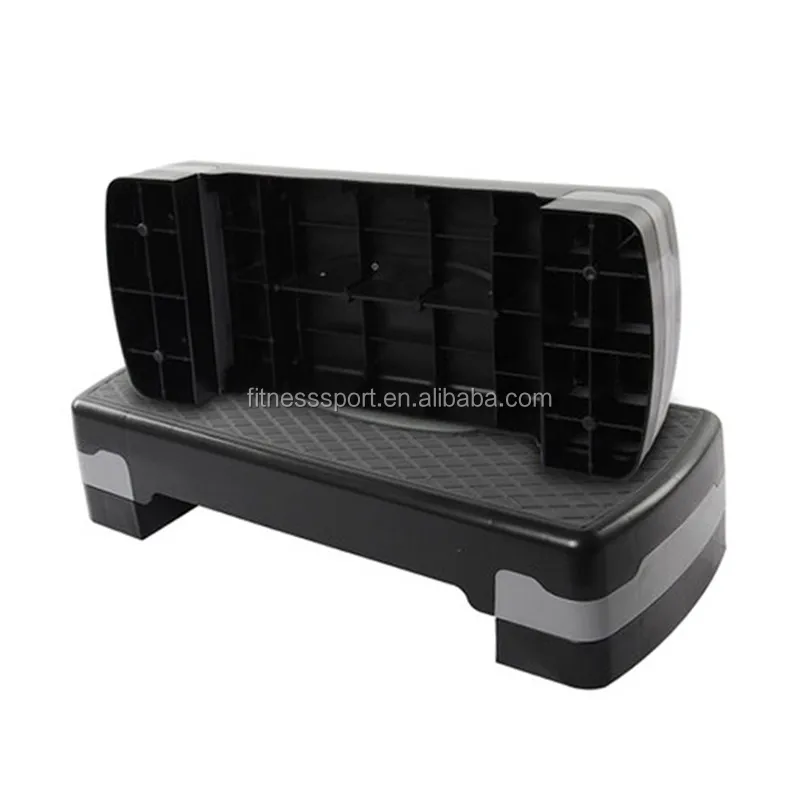Adjustable Fitness Aerobic Step Bench - Portable & Durable