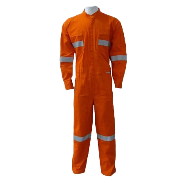 100% Cotton Customized Workwear Reflective Working Safety Overall - Buy ...