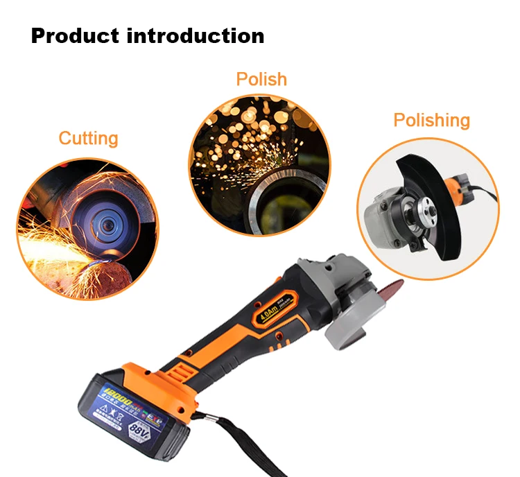 Hand 21v Mini Li-ion Battery Cordless Angle Grinder - Buy Cordless ...