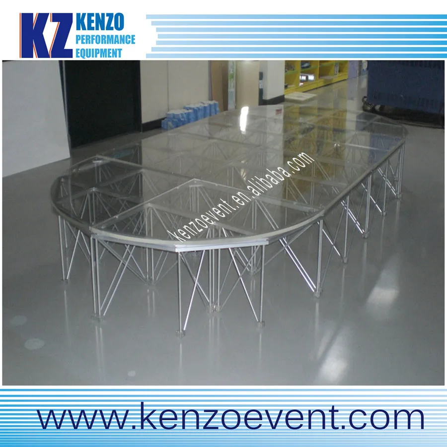 Wooden Platform Adjustable Height Stage Waterproof Outdoor Event Stage ...