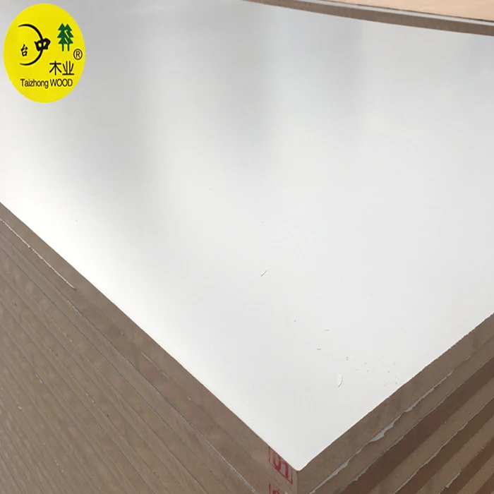 White Melamine Paper Laminated Mdf - Buy White Melamine Mdf,Paper ...