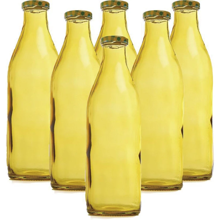 1L 1 Liter Glazen Melk Fles Custom Glas Melk Flessen 1000Ml| Alibaba.com