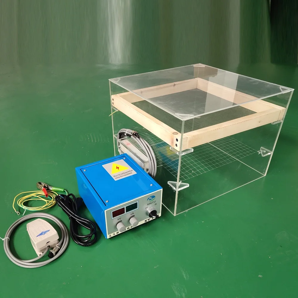 Electrostatic Screen Flocking Printing Machine for Garments