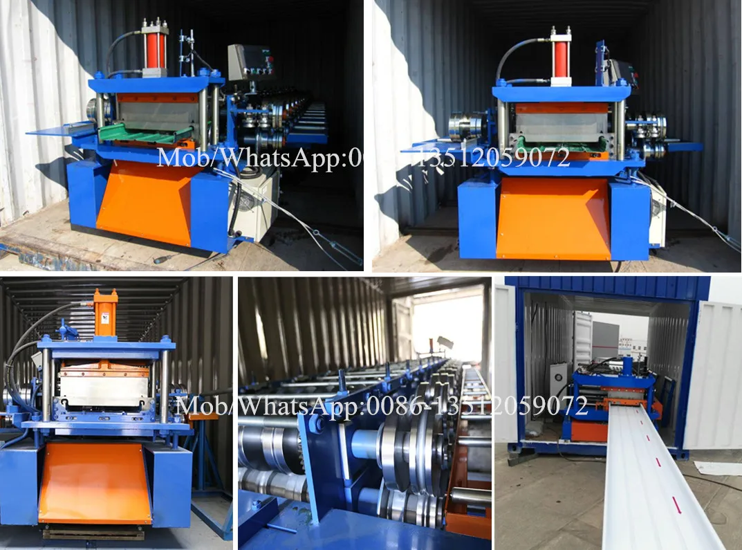 Automatic Portable Standing Seam Metal Roof Machine for Sale