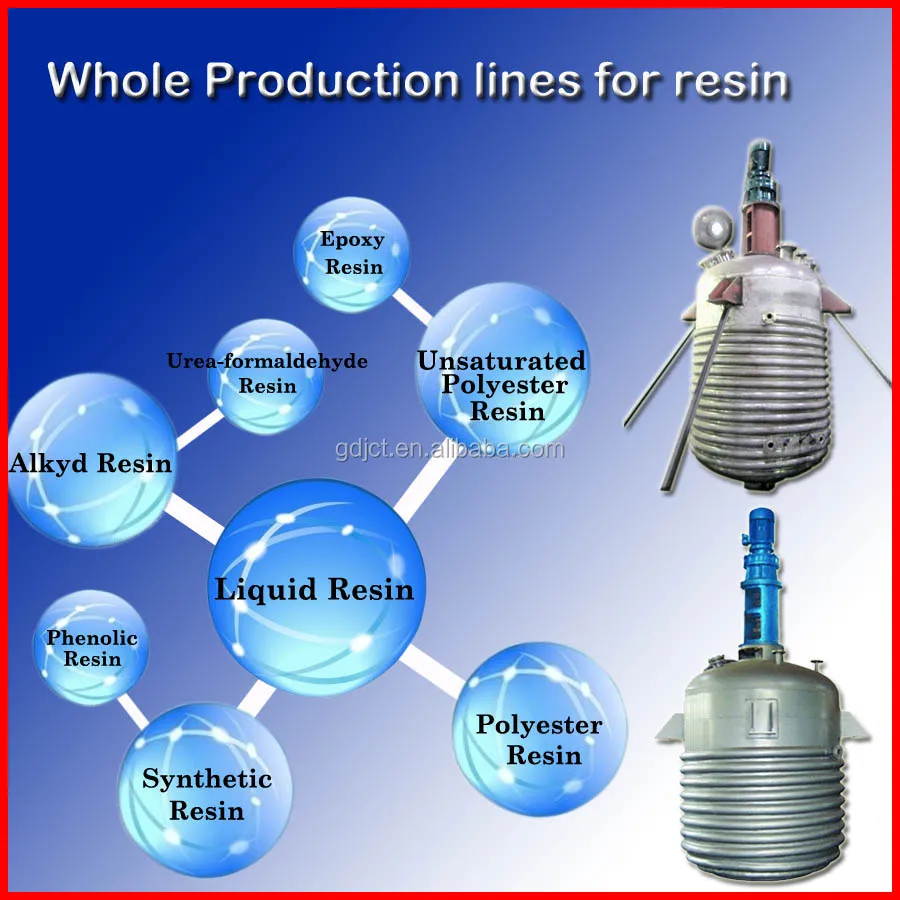 Résine Uv Faisant La Machine/alkyde Résine Pvc Réacteur Résine ...