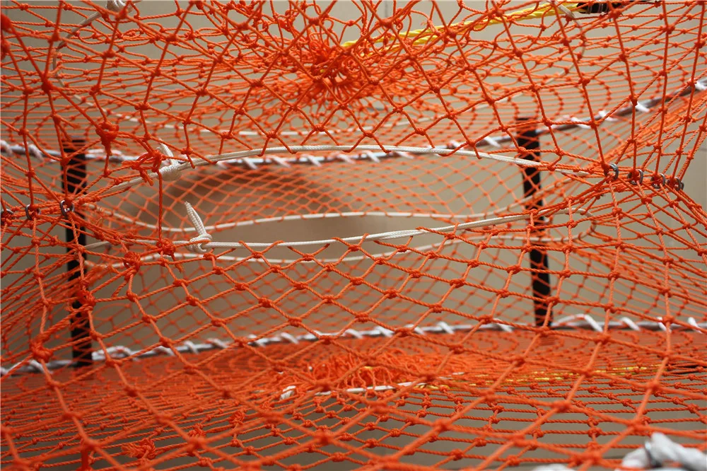 2019-2020 Newly Product Orange Folding Fishing Crab Shrimp Trap With ...