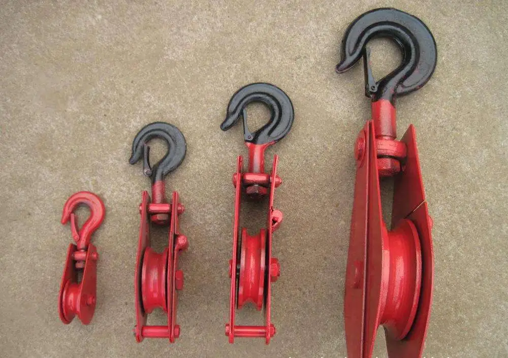 Snatch Pulley Block 20 T 50 Ton with Shackle - Yakir Lifting