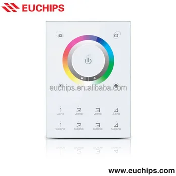 Dmx 4 Zones 4 Scenes Panel Rgb Led Controller Wall Switch Dmx Wall ...