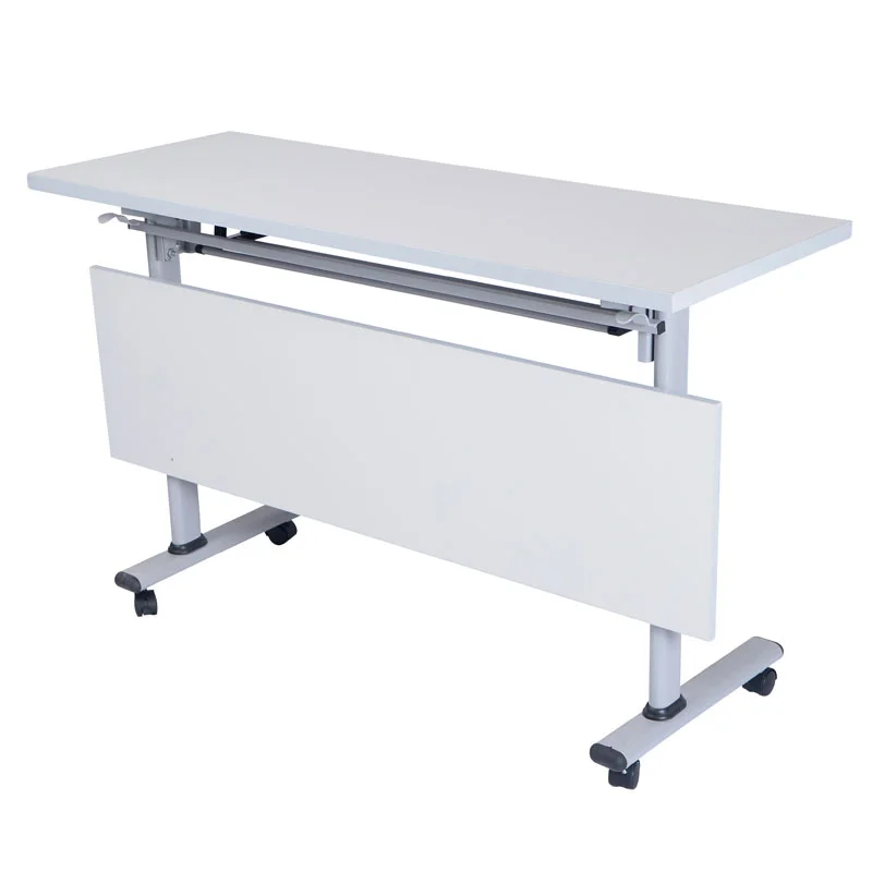 Foldable Commercial Use Folding Training Table with Wheels