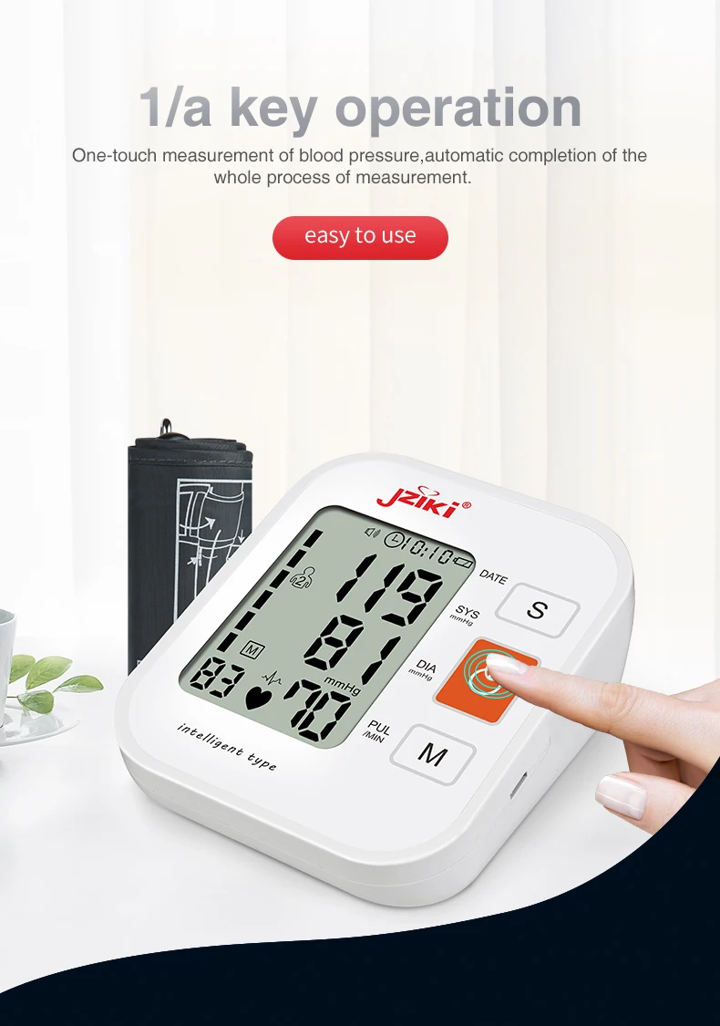 Medical Electronic Sphygmomanometer Arm Type Monitor - Accurate Blood ...