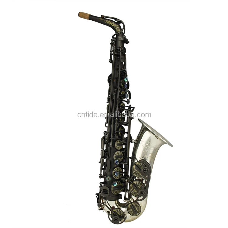 High Grade Professional Matte Black Alto Saxophone Wholesale