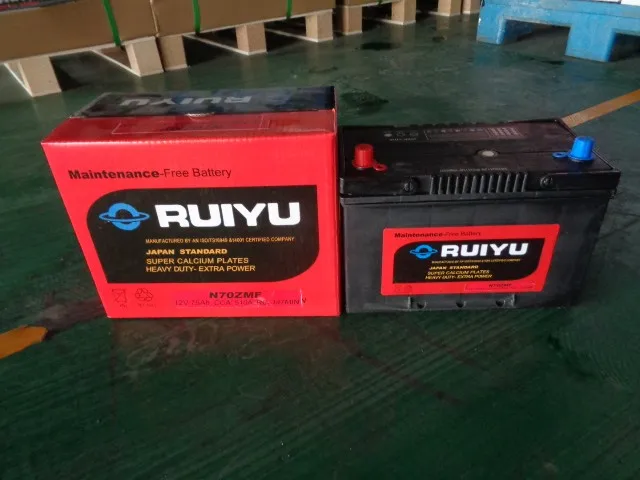 Ruiyu Car Battery - Buy Car Battery,Ruiyu Car Battery,Ruiyu Car Battery ...