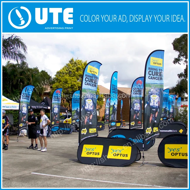 Custom Marketing Flags,Double Sided Roadside Flag Banners Advertising ...